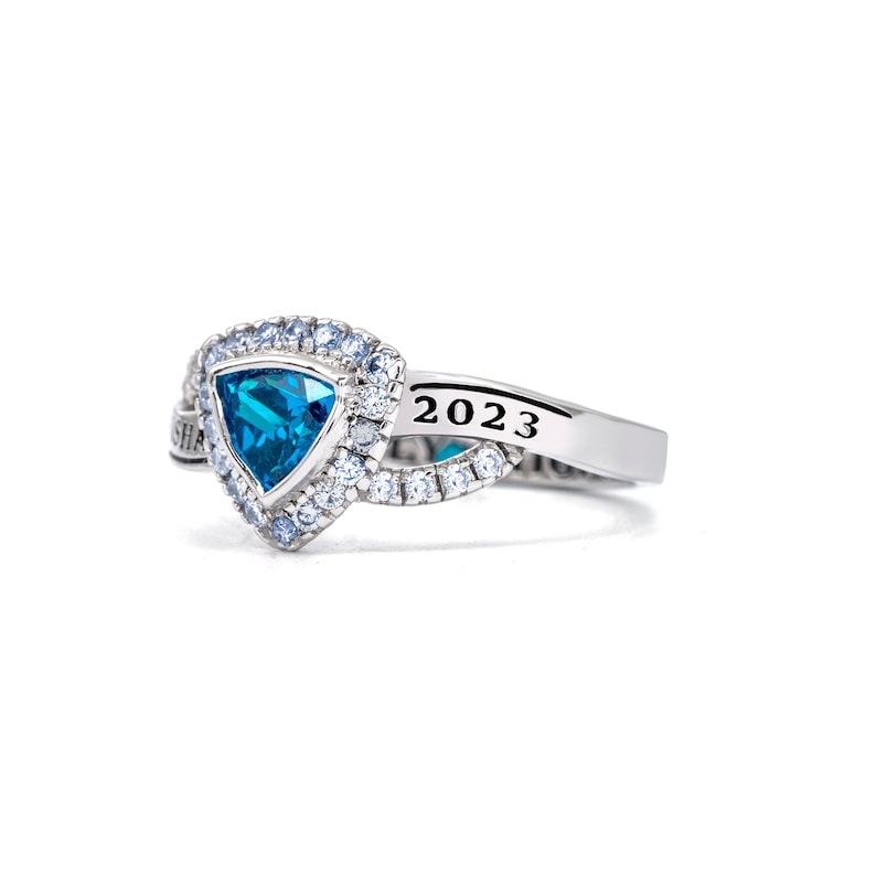 Women's Class Ring Fully Customized for High School and - Etsy