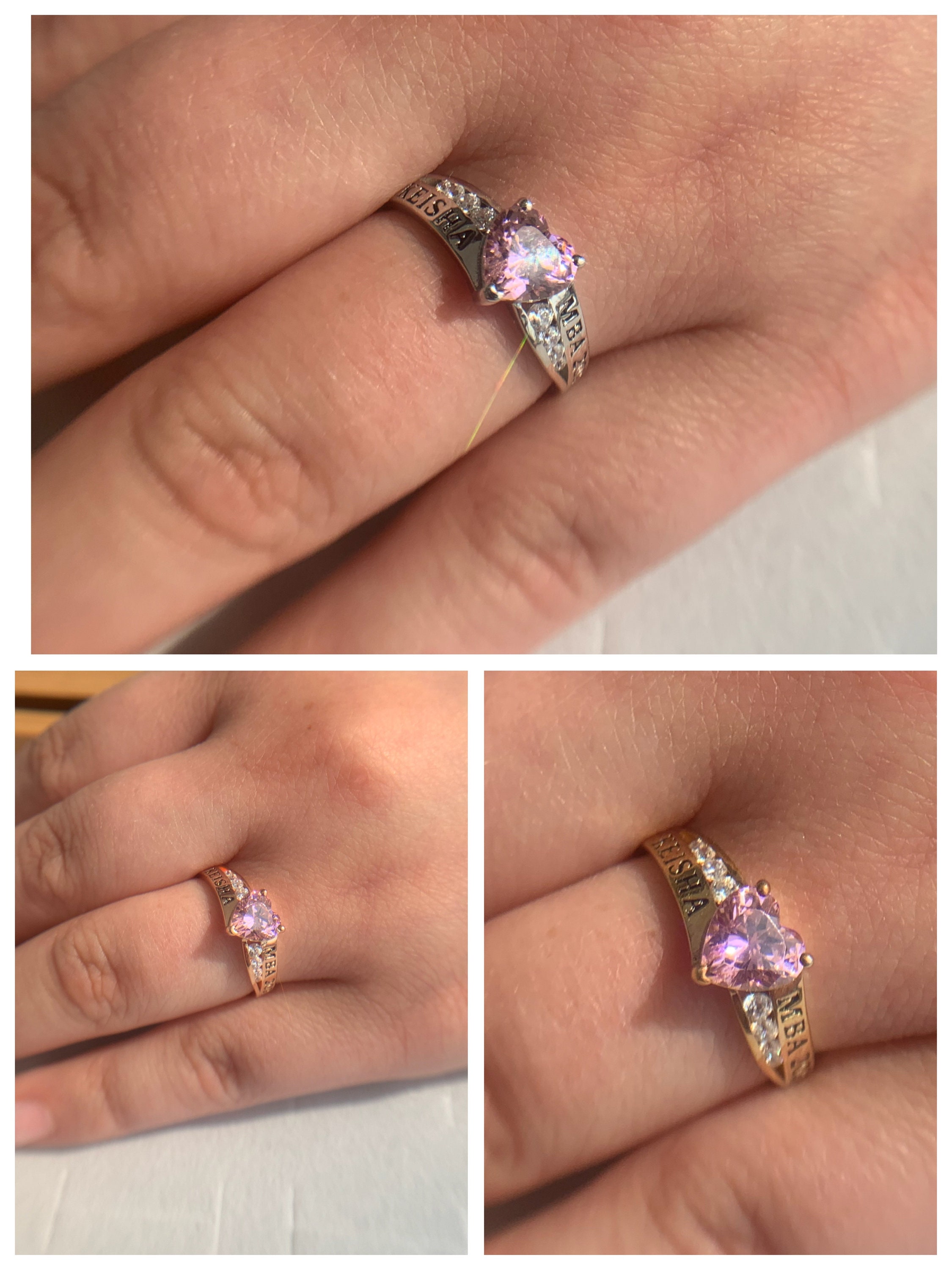 Customized Ring for High School and College Grads Couples and - Etsy