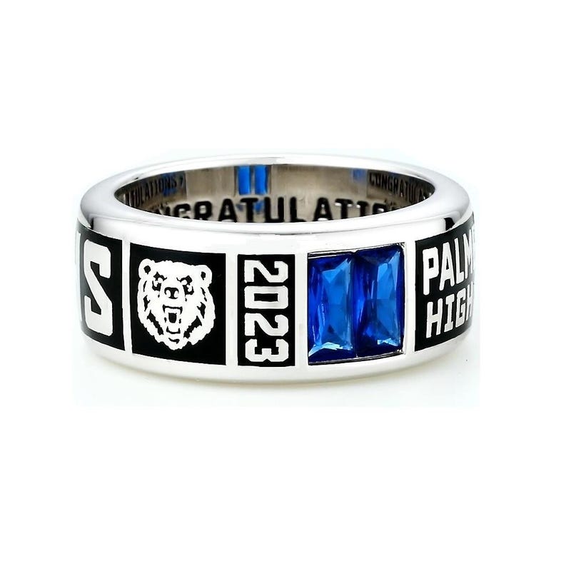 10k College Class Ring - Etsy