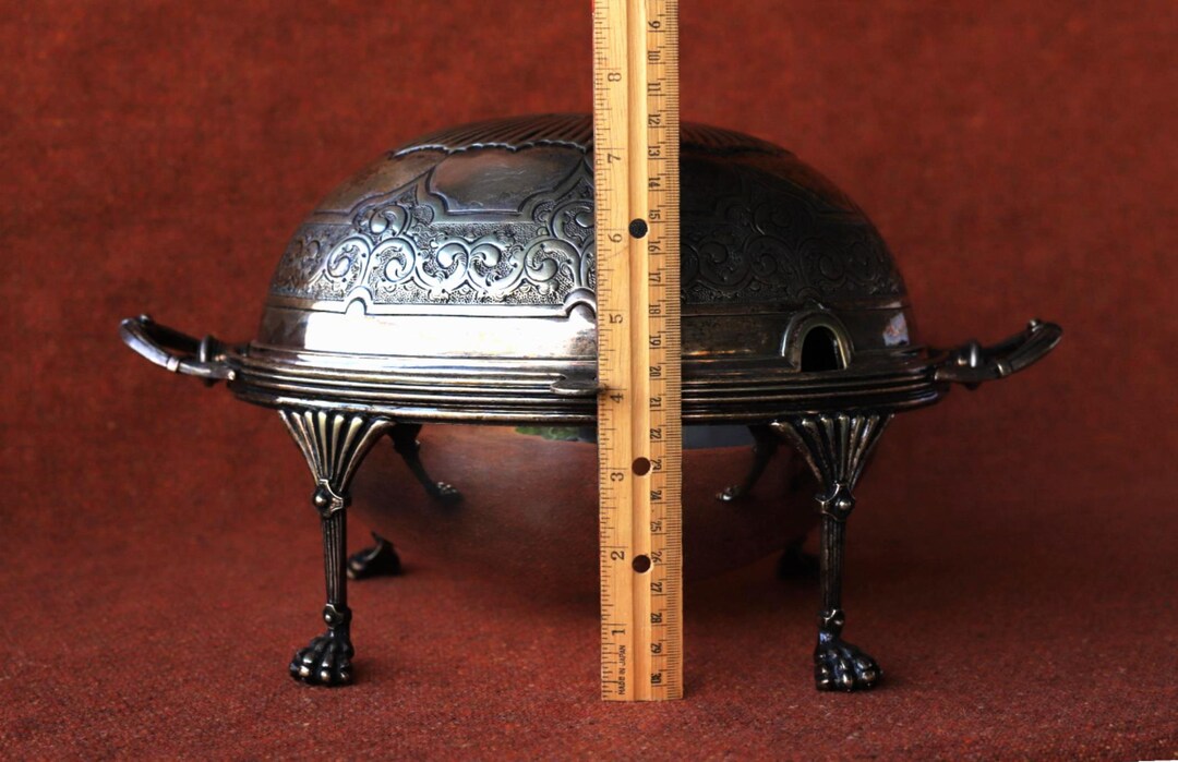 Henry Wilkinson & Co., Old Sheffield Silver Plated Antique Hinged Dome ...