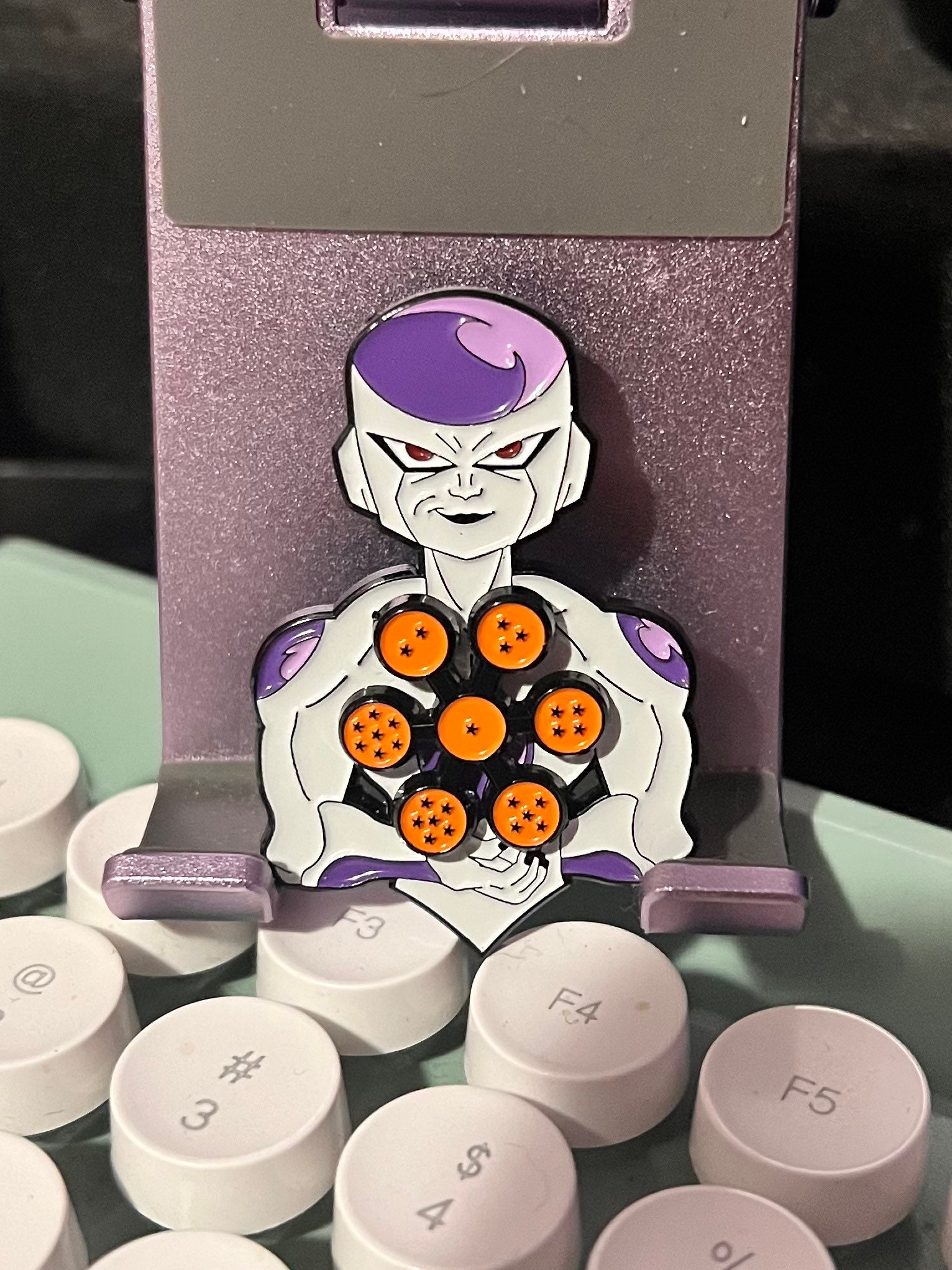 Frieza Enamel Spinning Pin - Etsy