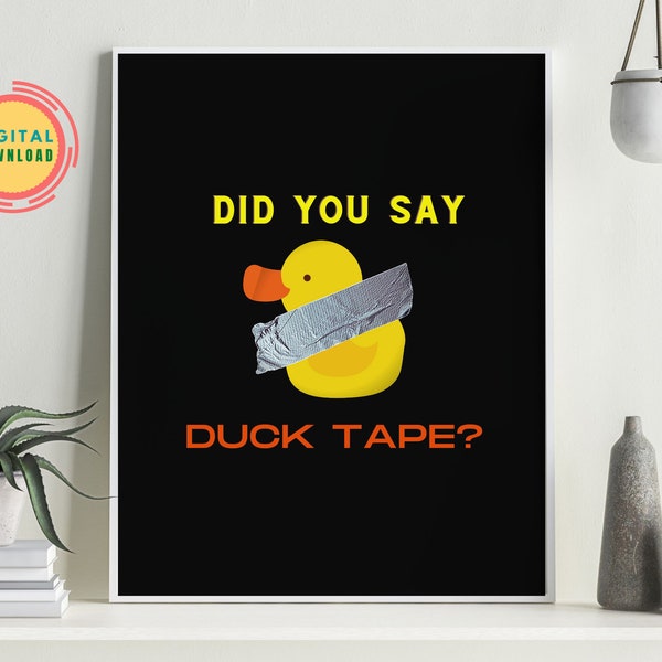 Yellow Duct Tape - Etsy