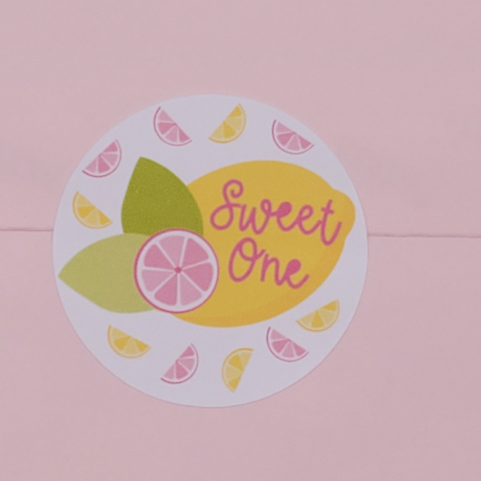 Sweet One Birthday Party Invitations, Pink Lemonade First Birthday ...