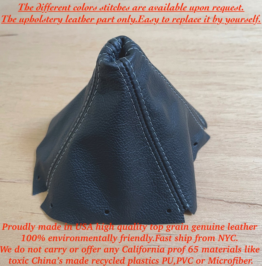 Fits Mazda Miata 1989-1997 MX5 New Black Genuine Leather Shift Boot ...