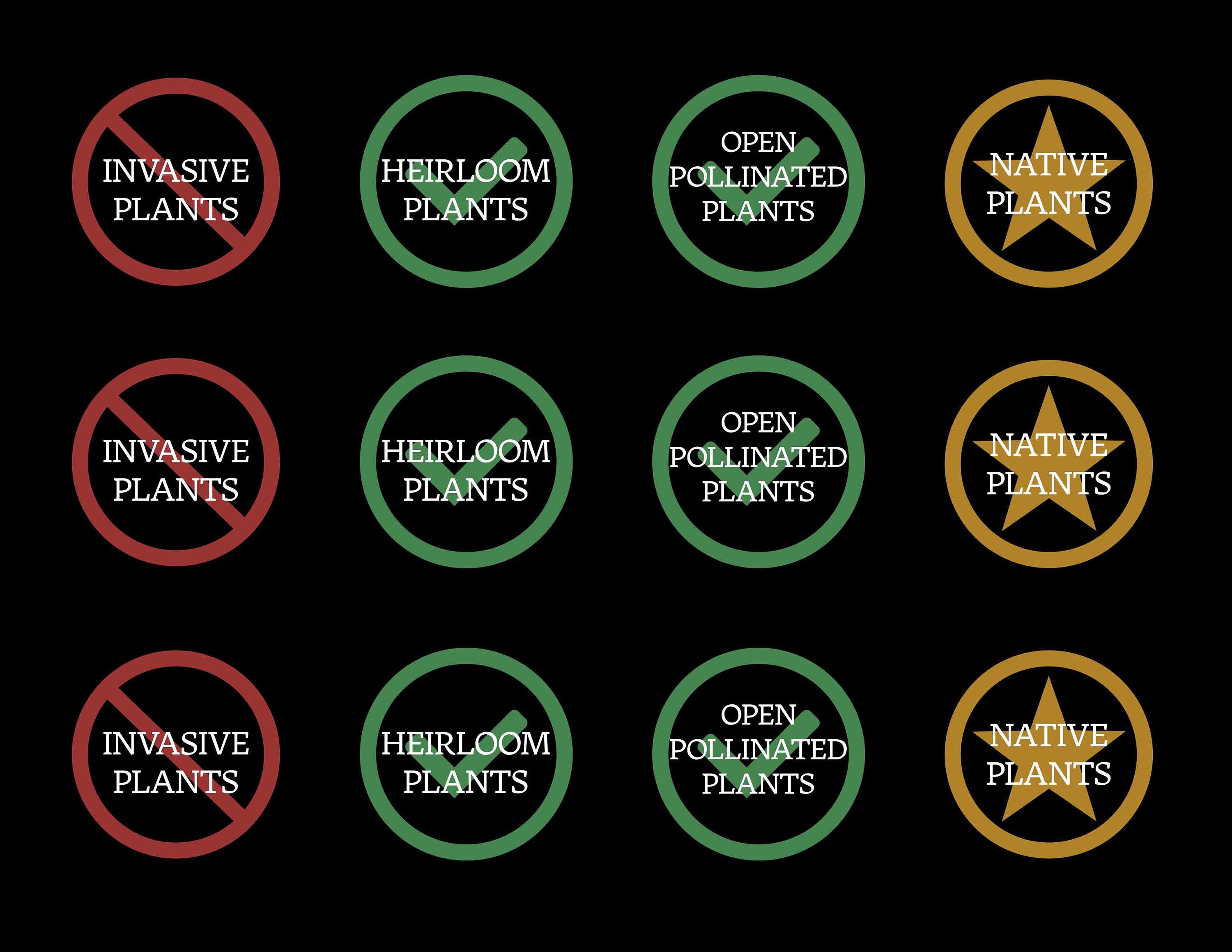 Printable Labels for Little Free Seed Library - Etsy