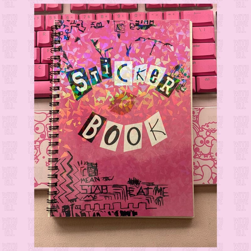 Sticker Book - Etsy