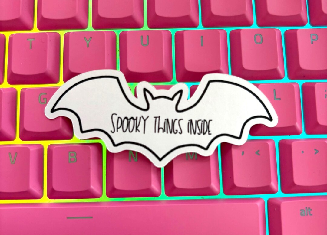 Small Business Stickers for Packaging "spooky Things Inside" - Etsy
