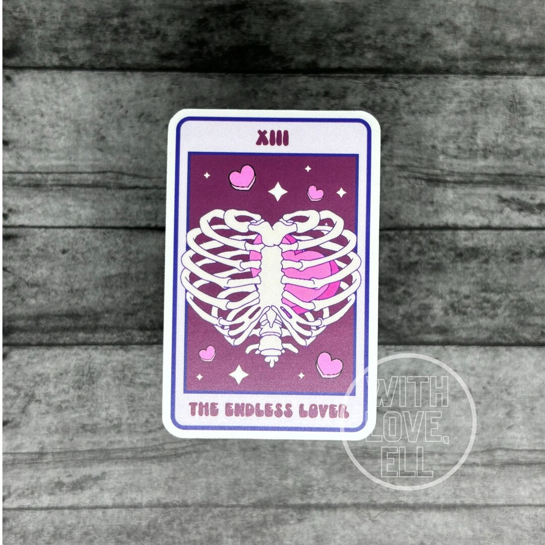 Handmade Vinyl Sticker (UV and Water Resistant)- "the Endless Lover" - Etsy