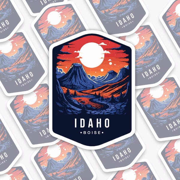 Idaho Stickers - Etsy