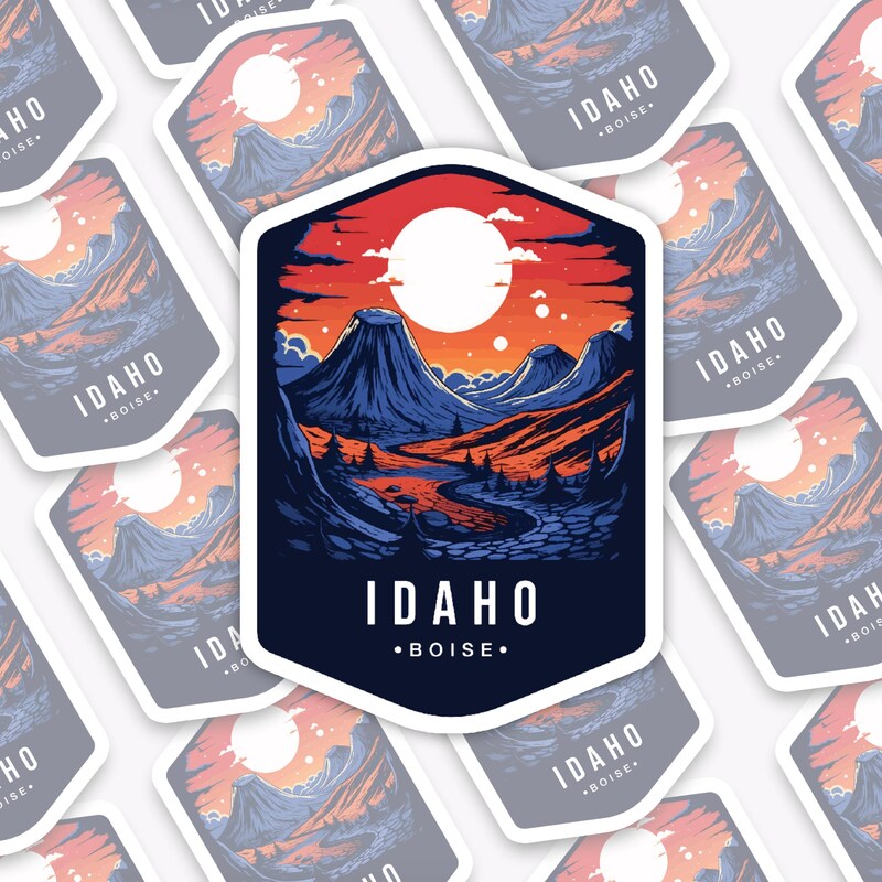 Idaho Stickers - Etsy