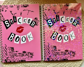 Reusable Sticker Book Cute Sticker Album for Loved and Unused Sticker ...