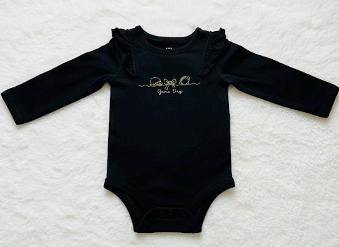 Game Day Baby Onesi Newborn Custom Colors - Etsy