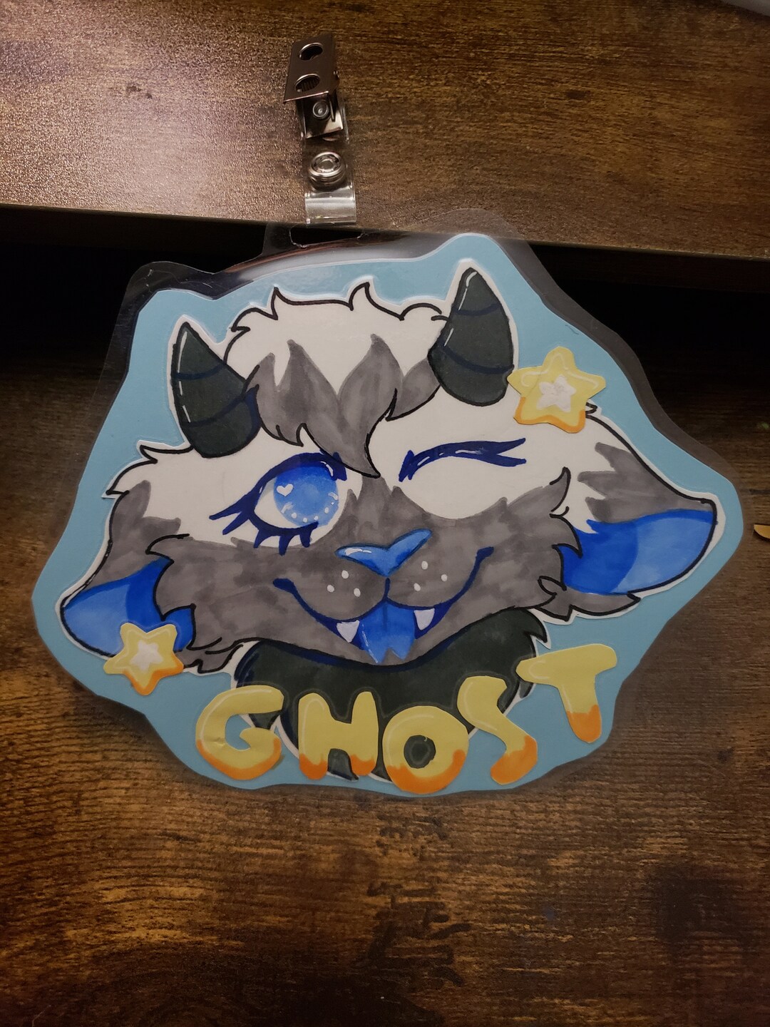 Custom Fursona Badge - Etsy
