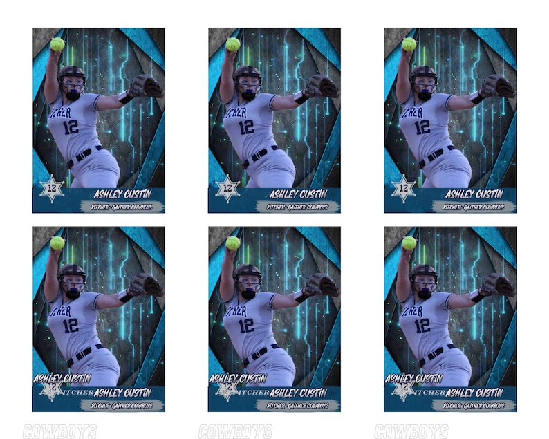 Custom Baseball Cards - Etsy