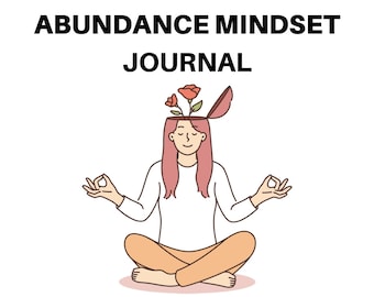 Abundance Mindset Journal Digital 2024 - Etsy