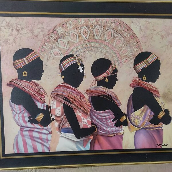 African Royalty Painting - Etsy