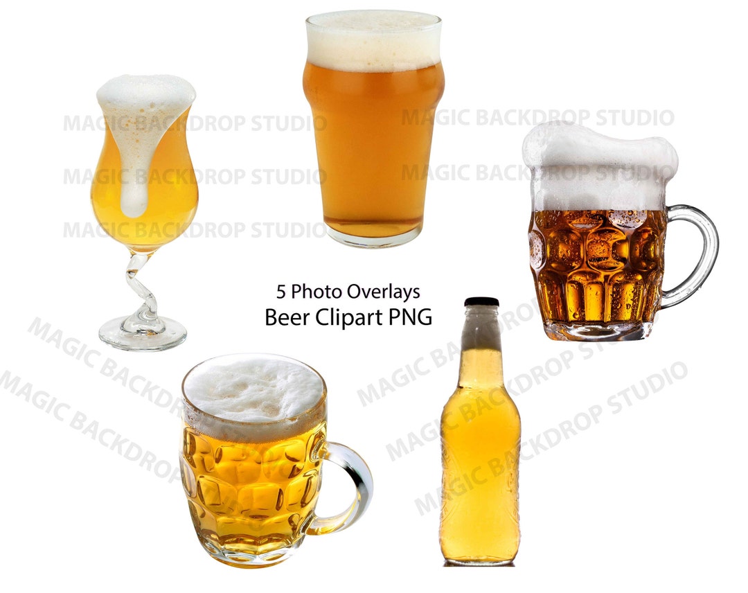 Beer Beers Drink Alcohol PNG Mockup Props Mock up Clip Art Overlay ...