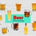 Beer Beers Drink Alcohol PNG Mockup Props Mock up Clip Art Overlay ...