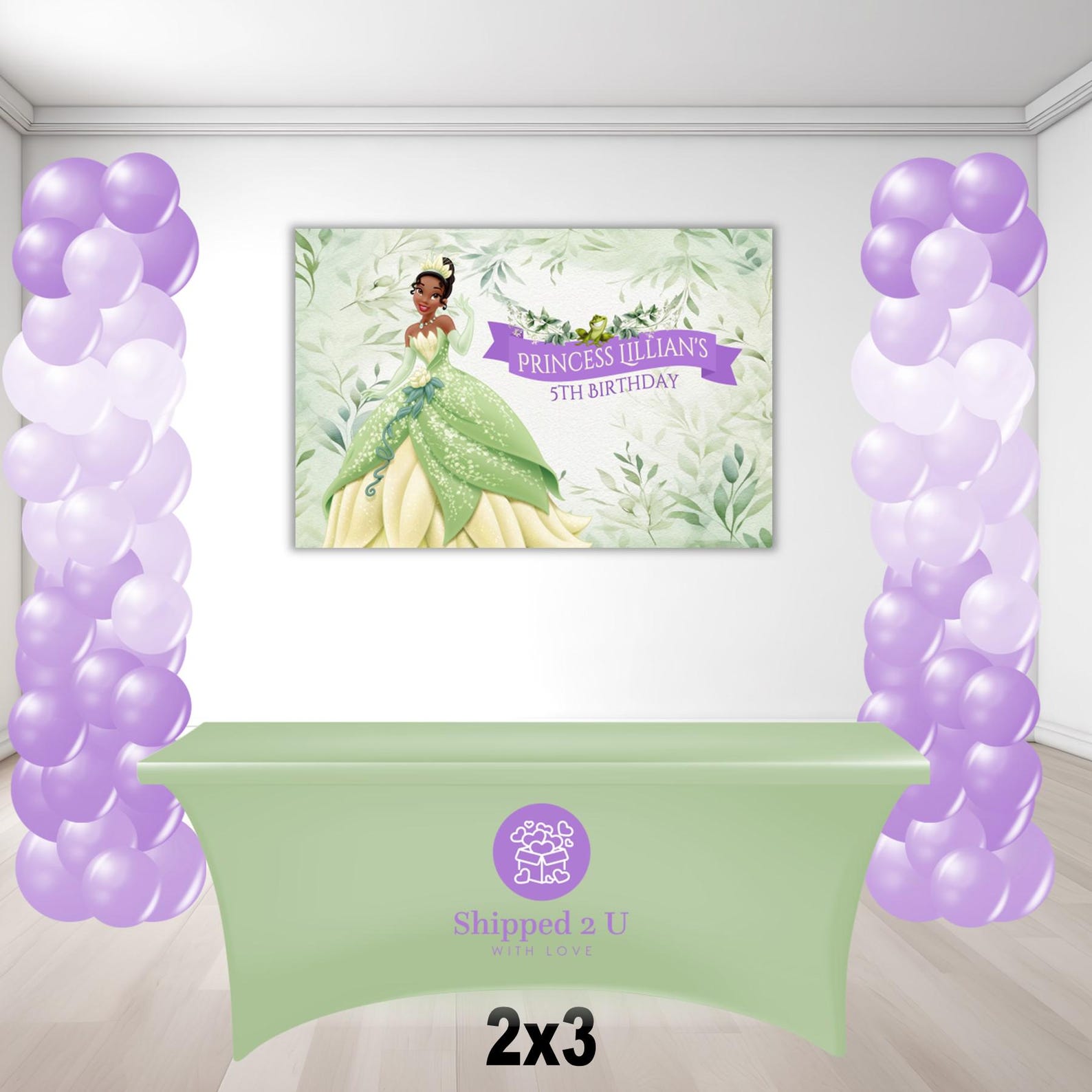 Princess Tiana Party Banner - Etsy