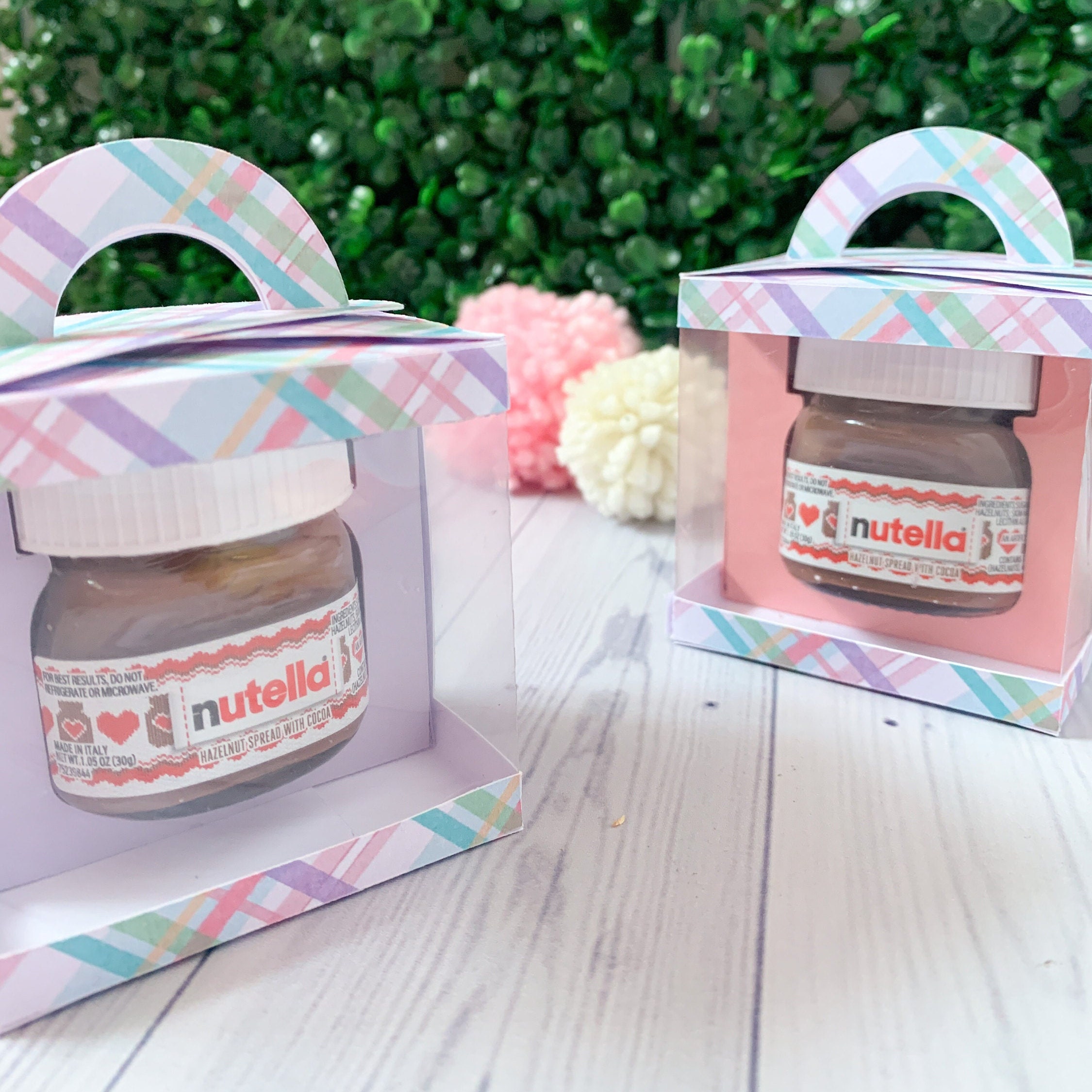 Nutella Box Template Nutella SVG File Nutella Box Cut File Etsy Canada