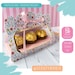 Chocolate Holder Box Template Kit, Chocolate Box Gift, Elegant Treat ...