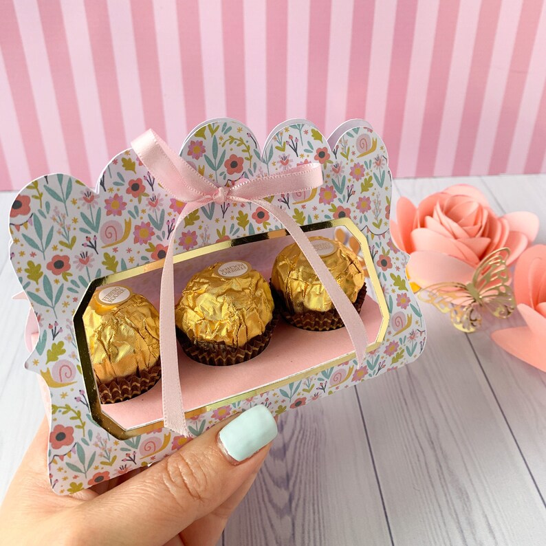 Chocolate Holder Box Template KIT Chocolate Box Gift - Etsy
