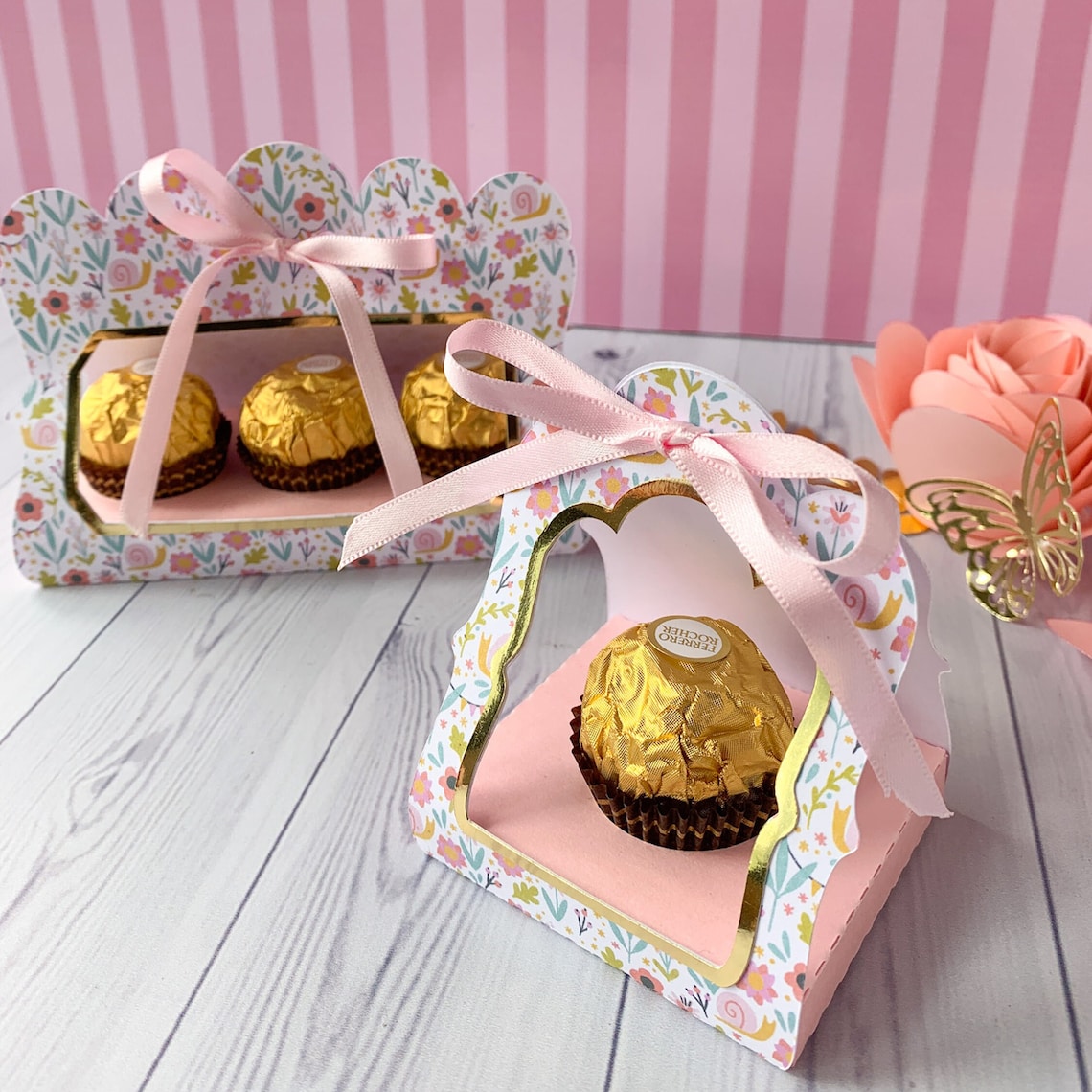 Chocolate Holder Box Template KIT Chocolate Box Gift - Etsy