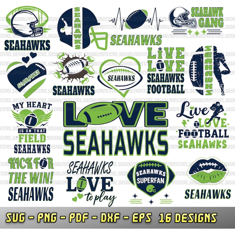1/6 Seahawks - Etsy