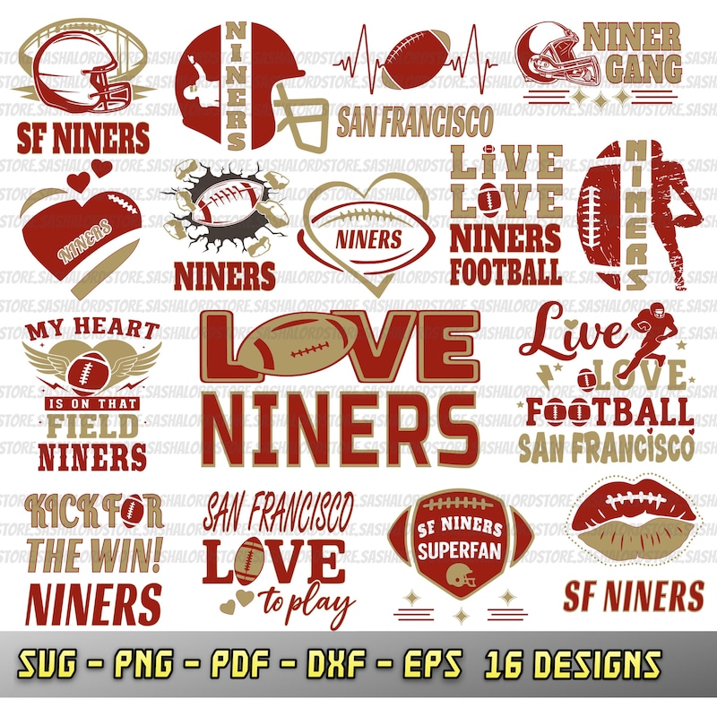 49ers Logo Svg - Etsy
