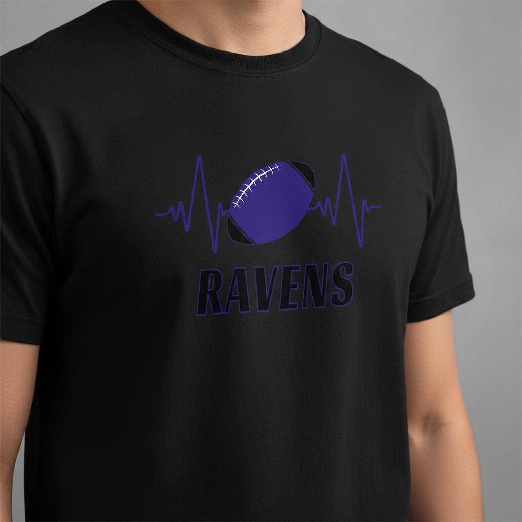 Ravens Football Bundle, 16 Fan Designs, SVG Cricut Files, DIY, Vector ...
