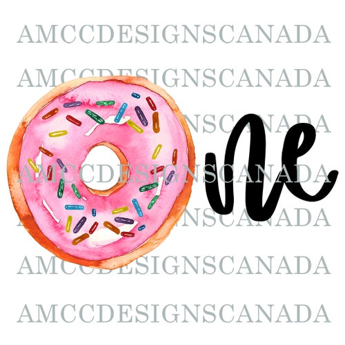 Sweet One Donut SVG One Sweet Girl SVG 1st Birthday Donut - Etsy