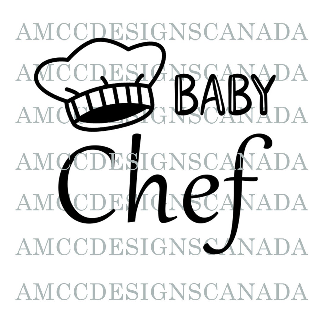 Baby Chef PNG - Etsy