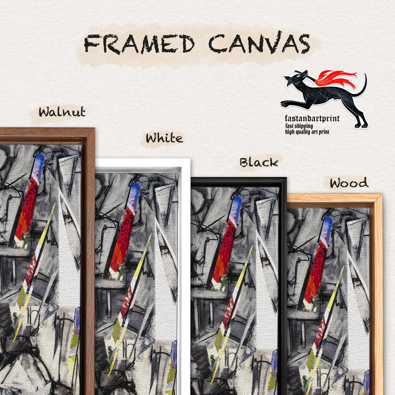 Lee Krasner 'imperative': Iconic Abstract Collage Canvas | Vibrant ...