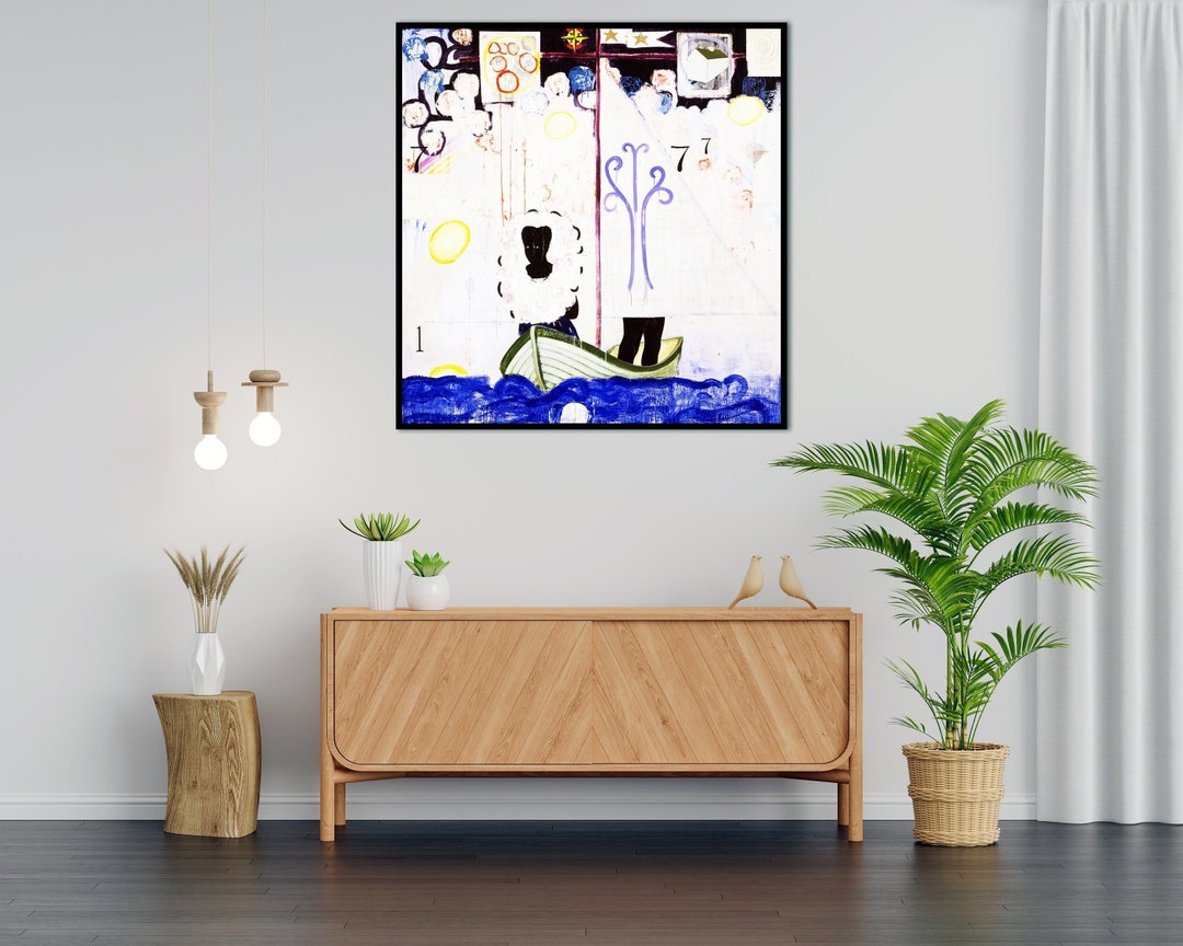 Unframed, Kerry James Marshall, Voyager 1992 , Art Poster Original ...