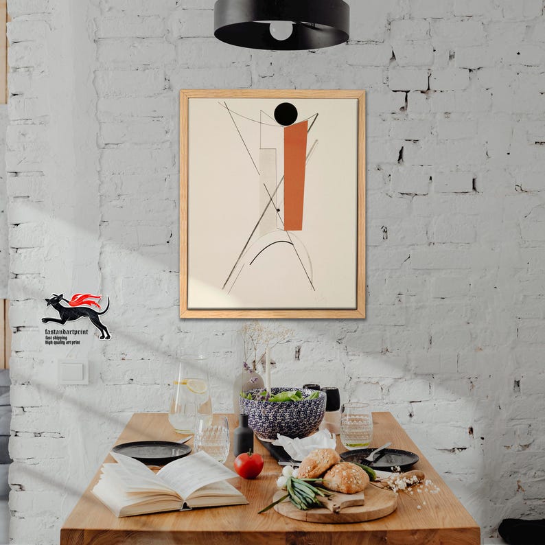 El Lissitzky, Minimalist Russian Avant-garde Poster | Abstract ...