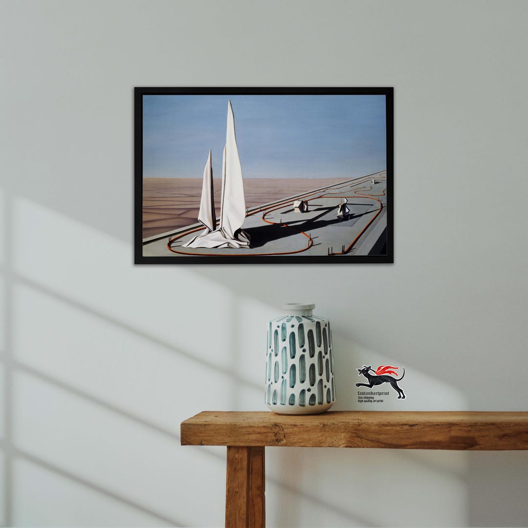 Kay Sage 'in the Third Sleep' Print: Surrealist Abstract Art - Etsy