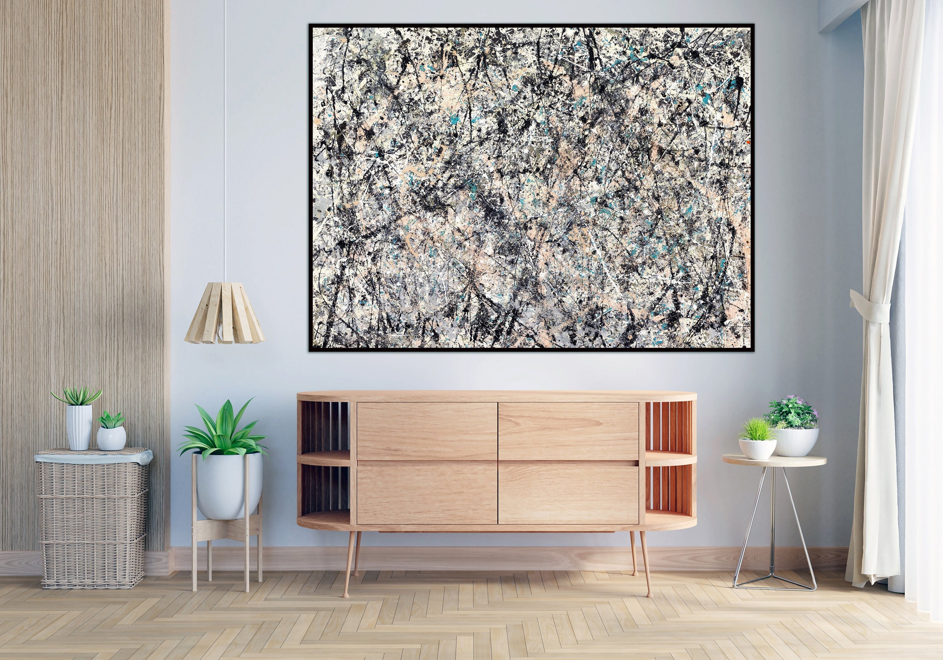 Jackson Pollock Lavender Mist