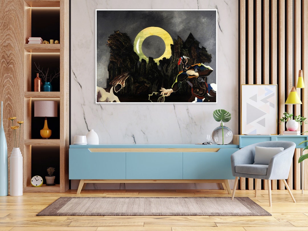 Max Ernst Art Print: Young Girl Showing Father's Head (unframed) - Etsy