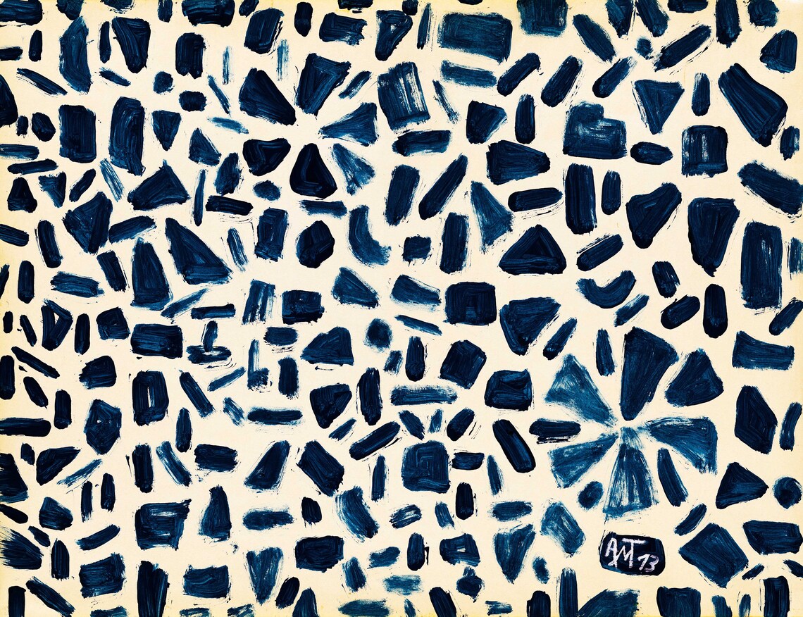 Alma Thomas Print Untitled Art Poster Original Print - Etsy