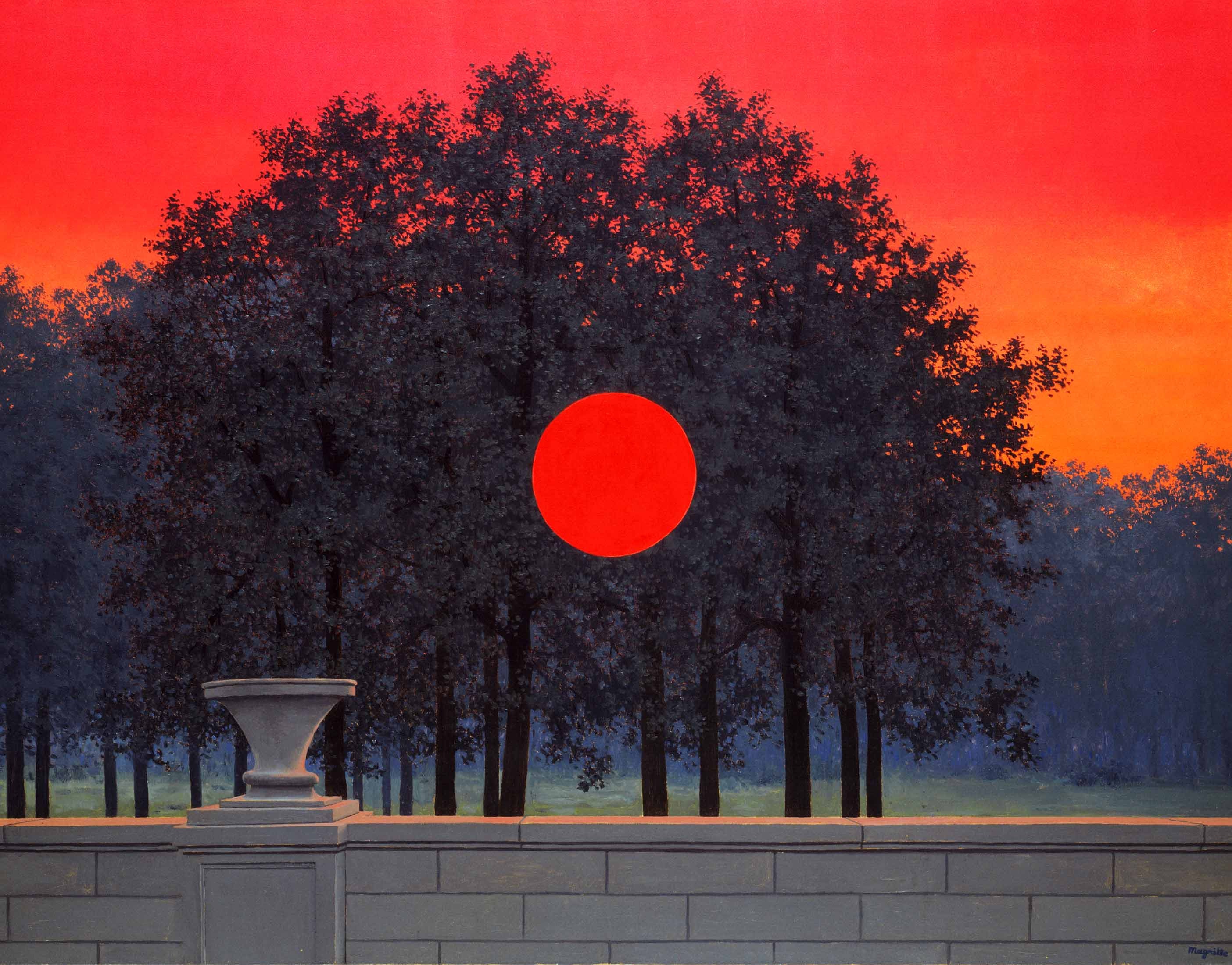 Rene Magritte Print the Banquet Print Art Poster Original - Etsy