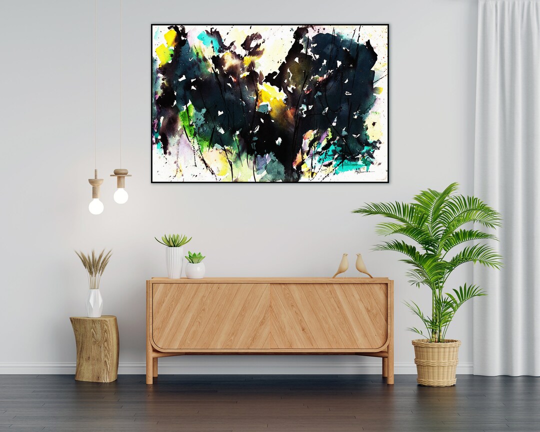 Alma Thomas Winter Shadows Print: Abstract Art Exhibition Poster - Etsy
