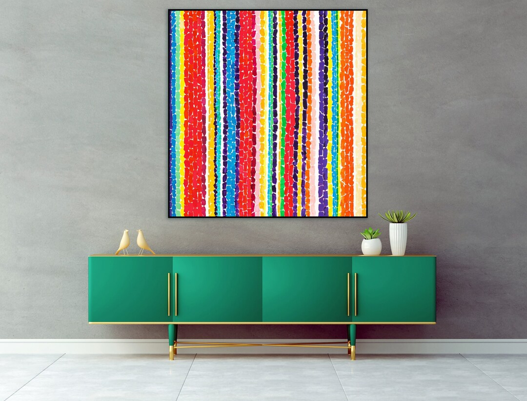 Unframed, Alma Thomas Print, Tiptoe Through the Tulips, Art Poster ...