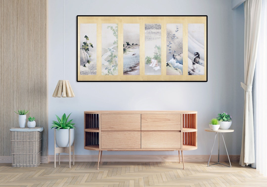 Hokusai Print: Six Tama Rivers, Edo Period Japanese Art (unframed) - Etsy