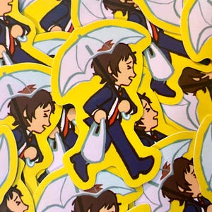 P4 Adachi and Dojima Sticker Set - Etsy