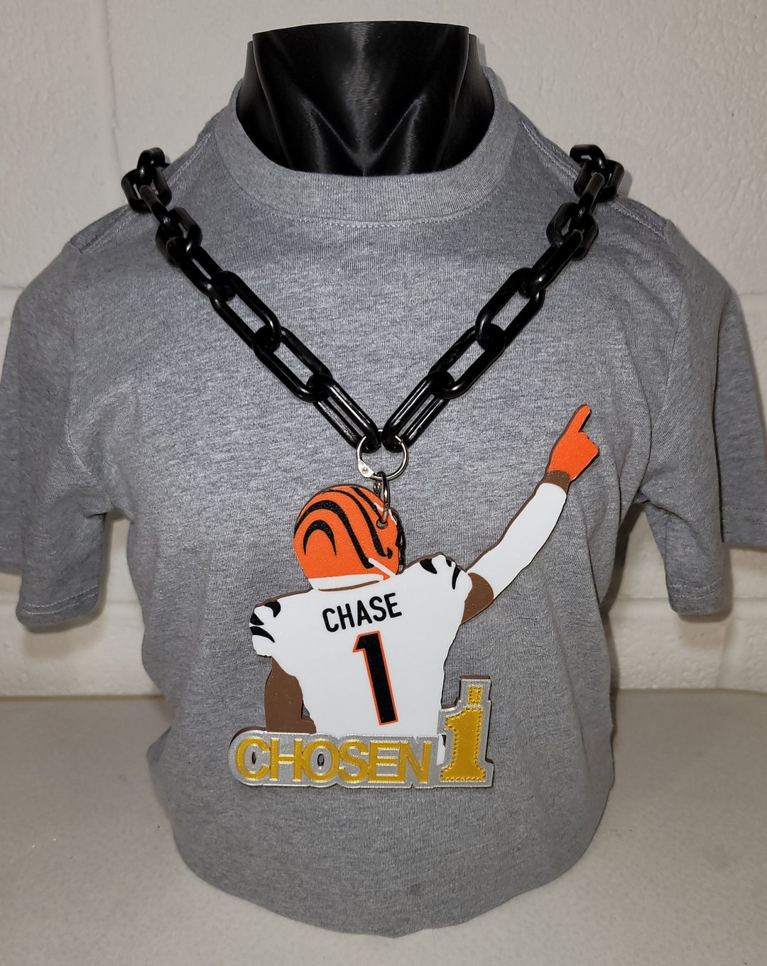 Cincinnati Bengals Ja'marr Chase "chosen One" Replica Necklace and ...