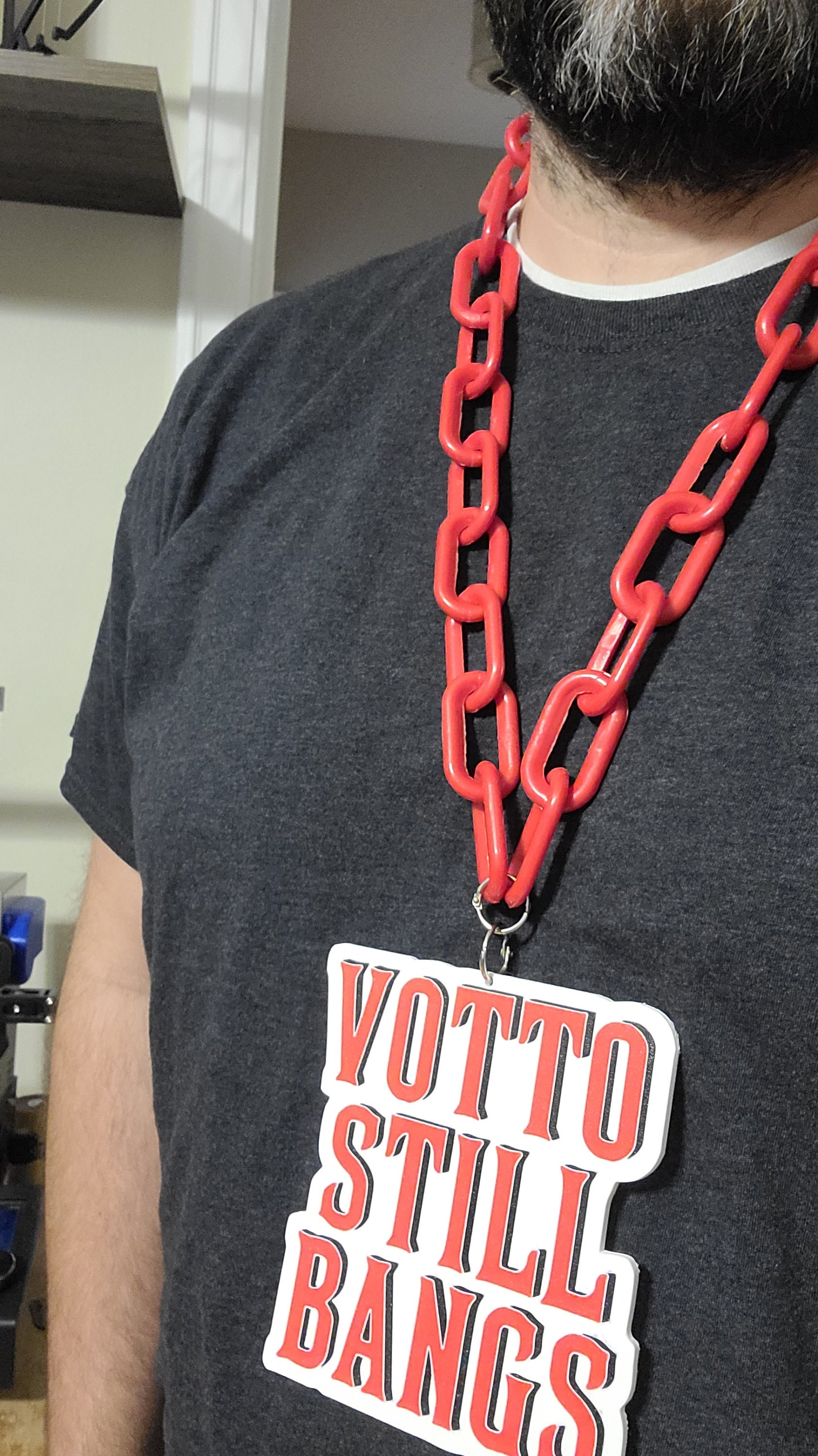 Cincinnati Reds Votto Still Bangs Necklace and Chain - Etsy