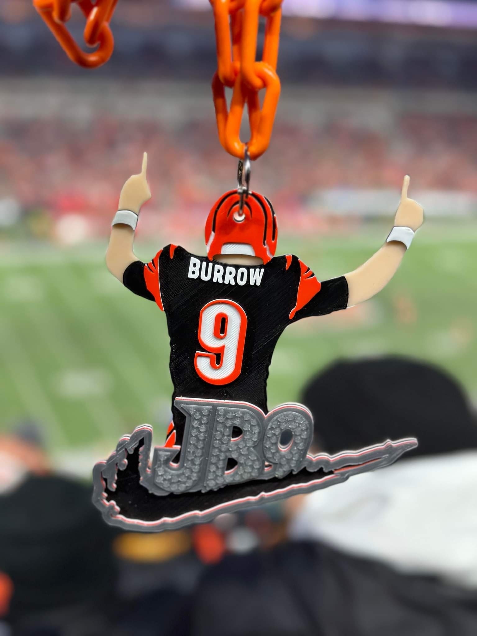 Cincinnati Bengals Joe Burrow Replica Necklace and Chain - Etsy