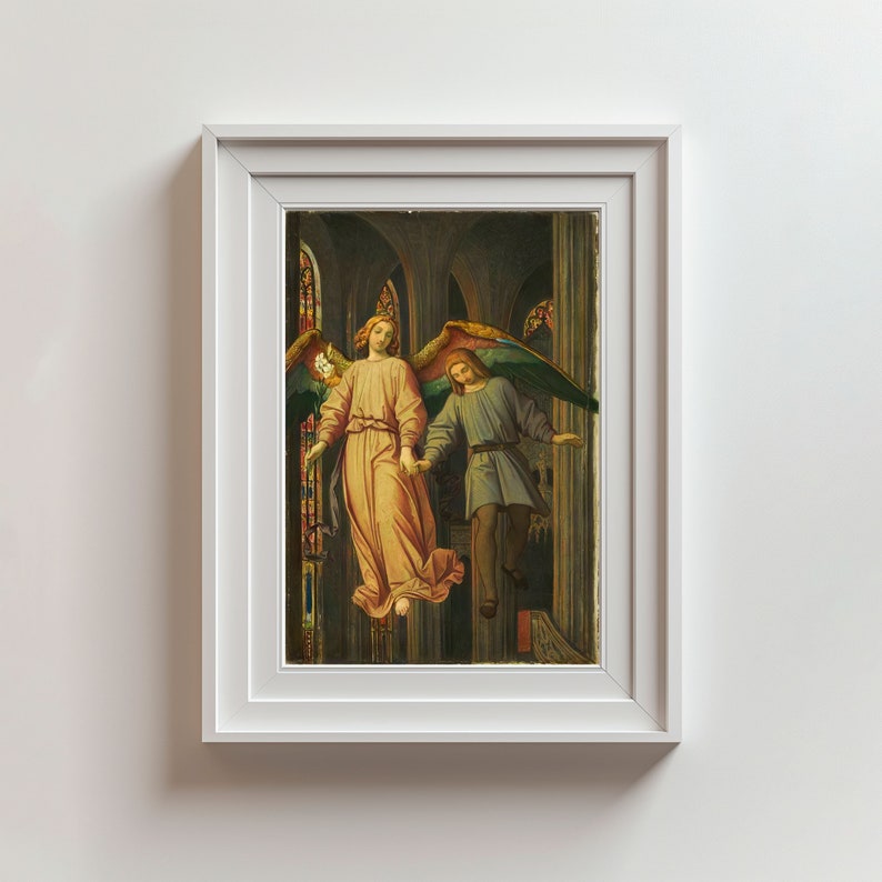 Moritz Von Schwind the Dream of Erwin Von Steinbach Germany C1845 ...