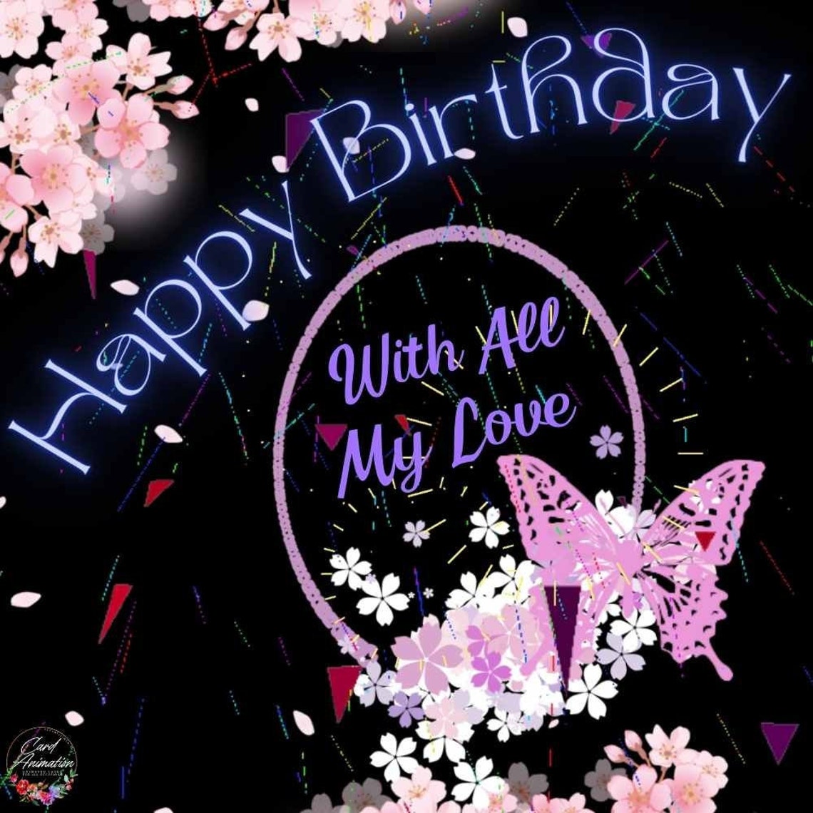 Happy Birthday Birthday Card Happy Birthday Card Digital - Etsy