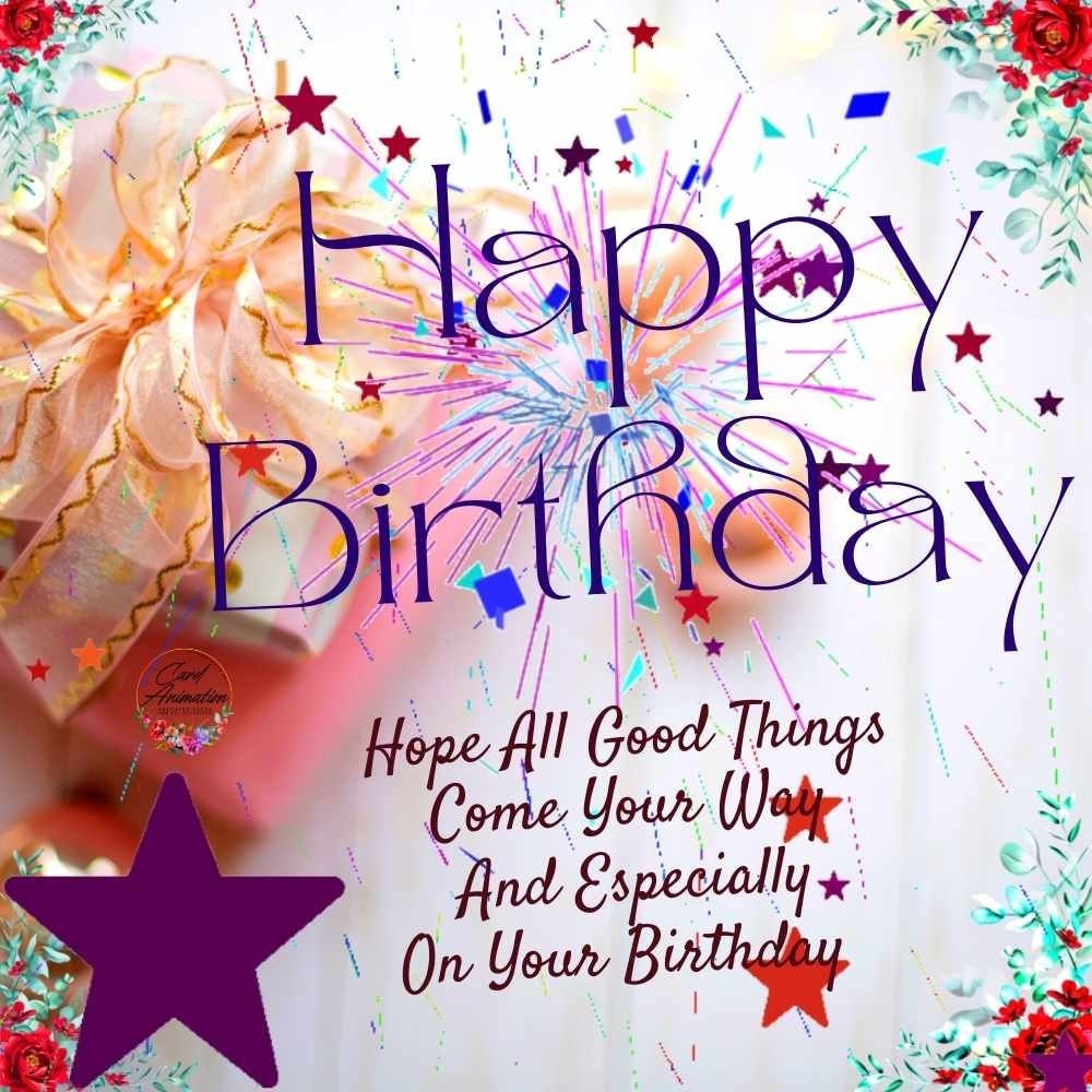 Happy Birthday, Birthday Card, Greeting Card, Digital Download, Mp4 ...